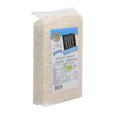 Larder Long White Rice 1kg (Organic) price in Saudi Arabia | Carrefour ...