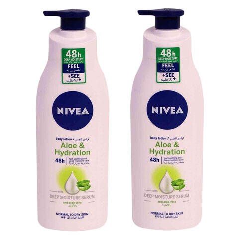 NIVEA BODY LOTION 400MLX2 SP price in Kuwait | Carrefour Kuwait ...