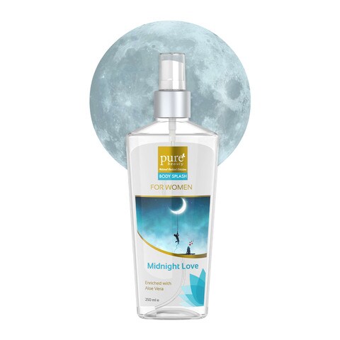 Pure beauty body splash midnight love 250 ml price in Saudi Arabia ...