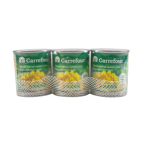 Carrefour Whole Kernel Sweet Corn 180g x Pack of 3 price in Saudi ...