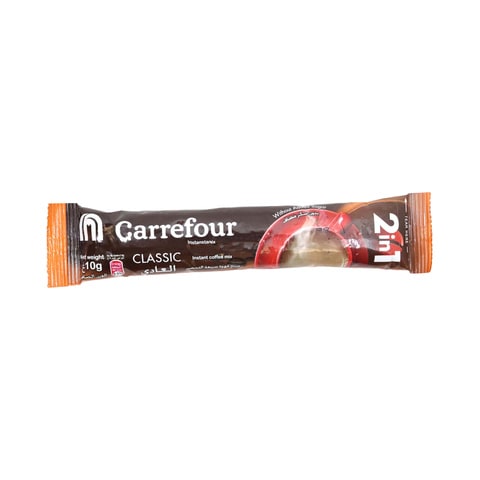 Carrefour 2-In-1 Instant Coffee Mix Stick 10g price in UAE | Carrefour ...