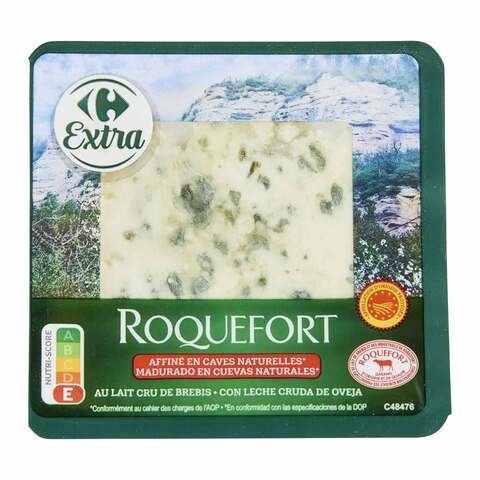 Buy Carrefour Extra Roquefort Cheese 100GR Online - Shop Fresh Food on ...