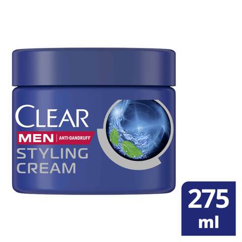 Buy Clear Men Soft Styling Cream For Casual Hair Styling, Cool Sport ...