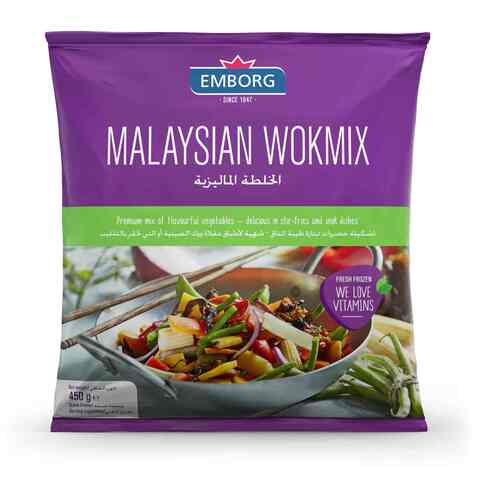 Emborg Frozen Malaysian Wok Mix 450g price in UAE | Carrefour UAE ...