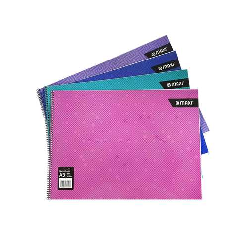 Maxi A3 Spiral Binding Sketch Book 20 Sheets price in UAE | Carrefour ...