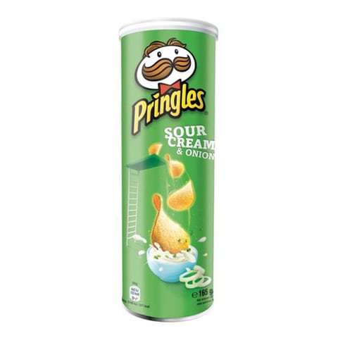 Buy Pringles Sour Cream And Onion Chips 165g Online - Carrefour Kenya