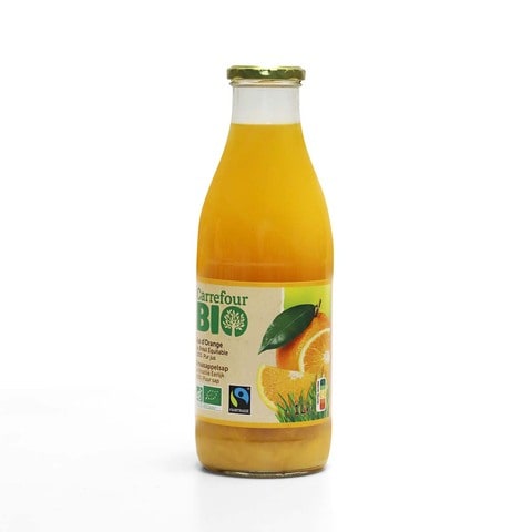 CRF BIO PURE ORANGE JUICE GLA 1L price in Kuwait | Carrefour Kuwait ...