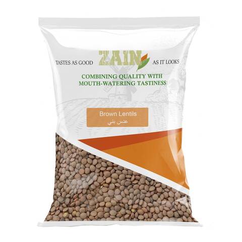 Zain Brown Lentils 500g price in Saudi Arabia | Carrefour Saudi Arabia ...
