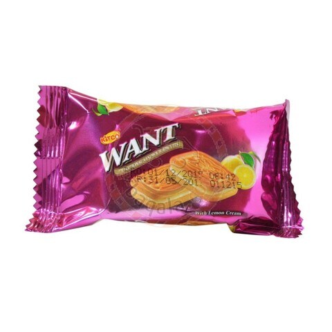 Kitco Want Lemon Cream Biscuit 45 gr price in Kuwait | Carrefour Kuwait ...