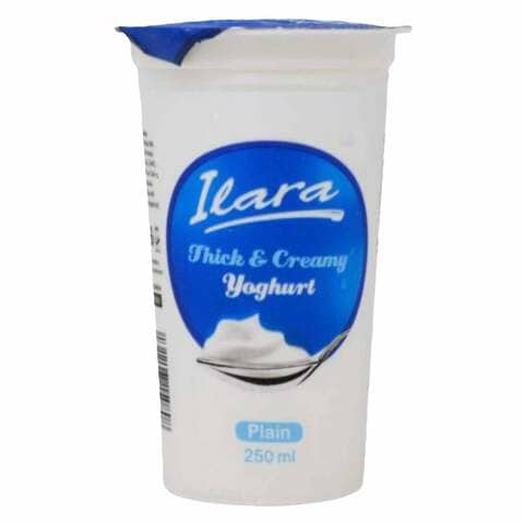 Buy Ilara Thick And Creamy Plain Yoghurt 250ml Online - Carrefour Kenya