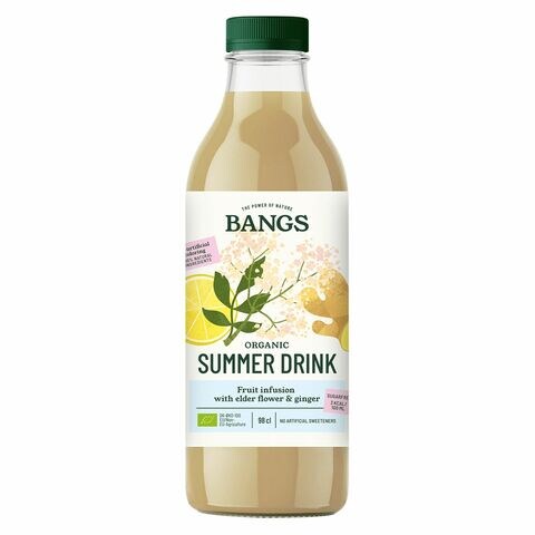 Bangs Organic Summer Drink Ginger Shot With Elderflower 980ml price in ...