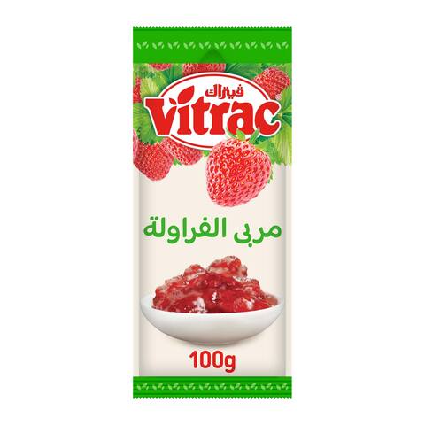 Vitrac Strawberry Jam Sachets- 100 gram Online | Carrefour Egypt