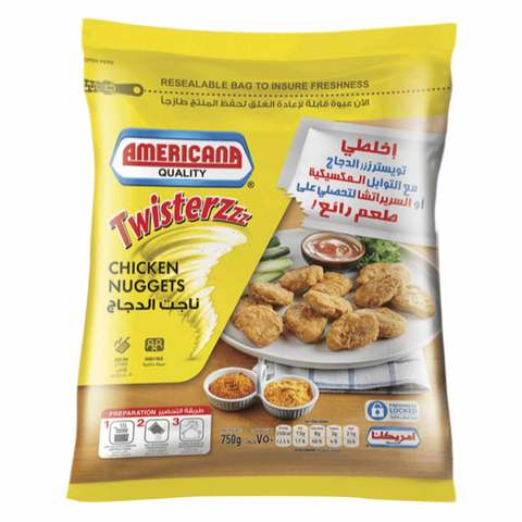 Americana Twisterz Mini Chicken Nuggets 750g price in UAE | Carrefour ...