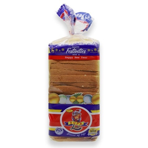 Buy Supa Loaf White Sliced Bread 600g Online - Carrefour Kenya