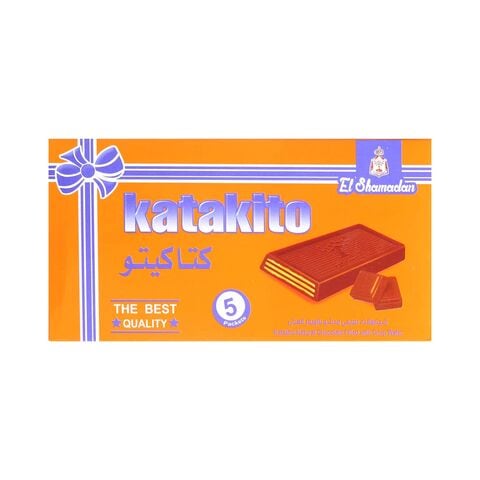 El Shamadan Katakito Chocolate Filled with Crisp Wafer - 5 Pieces price ...