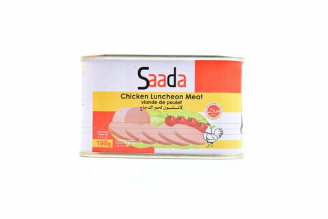SAADA CHICKEN LUNCHEON MEAT 190G price in Kuwait | Carrefour Kuwait ...