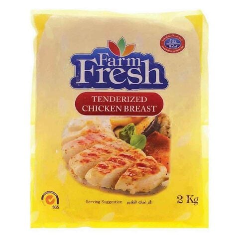 Farm Fresh Frozen Tender Chicken Breast 2kg price in UAE | Carrefour ...
