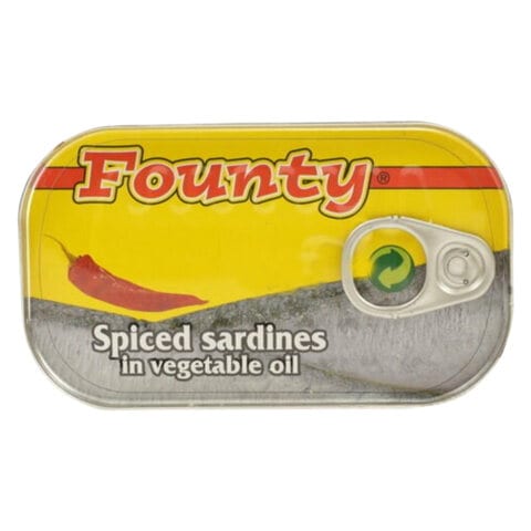 Founty Spiced Sardines In Vegetable Oil 125g price in Kuwait ...