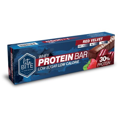 Lite Bite Whey Protein Bar with Red Velvet - 70 gram price in Egypt ...