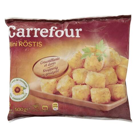 Buy Carrefour Frozen Mini Rosty Potato Fries 500g Online - Carrefour Kenya