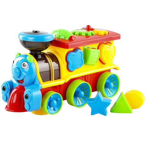 Mini Funny Train Shape Sorter SG2260 Multicolour price in UAE ...