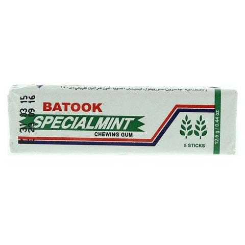 Batook Specialmint Chewing Gum 12.5g price in UAE | Carrefour UAE ...