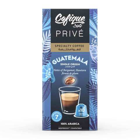 Cofique Prive Gautemala Coffee Capsules 10 pieces price in Saudi Arabia ...