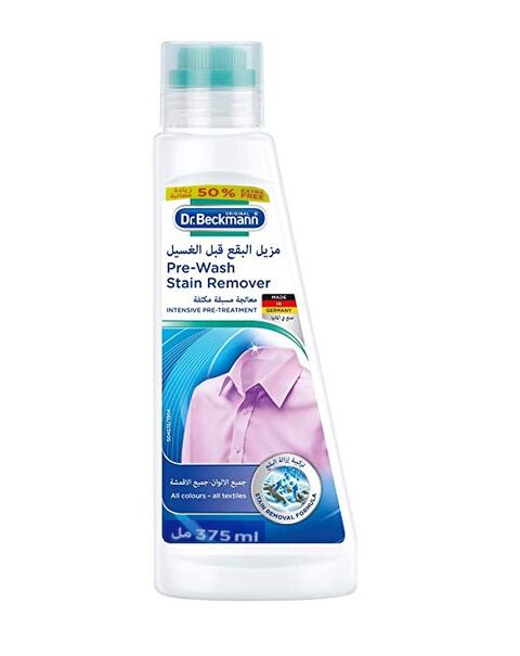 Dr. Beckmann Pre-Wash Collars Cuffs Grime Tough Stain Remover 250 ml ...