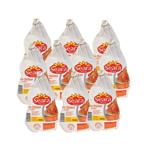 Seara Frozen Chicken Griller 1kg Pack of 10 price in UAE | Carrefour ...