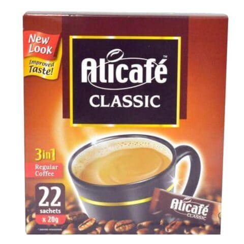 Buy Alicafe Classic 3 In 1 Instant Coffee 20g x Pack of 22 Online ...