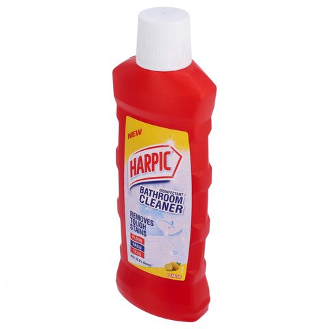 Buy Harpic Disinfectant Bathroom Cleaner Lemon 500 ml Online ...
