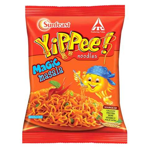 Sunfeast Yippee Magic Masala Instant Noodles 70g price in Kuwait ...