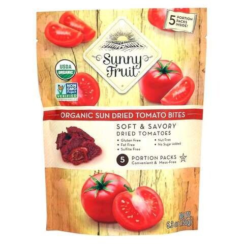 Sunny Fruit Organic Sun Dried Tomato Bites 5 Portion Pack 150g price in ...