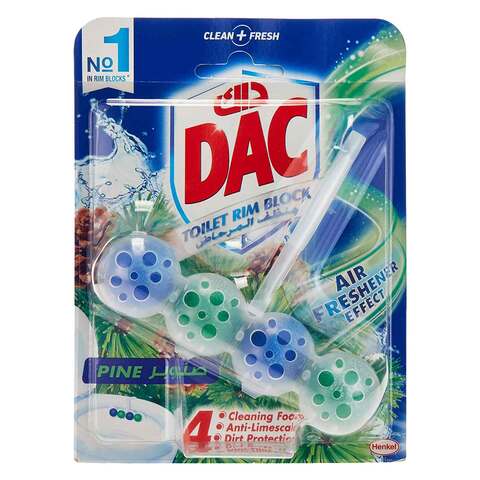 DAC TOILET RIM BLOCK PINE 50G price in Kuwait | Carrefour Kuwait ...