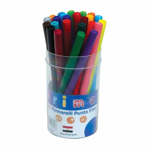 Prima Flowmaster Colors - 24 Pieces price in Egypt | Carrefour Egypt ...