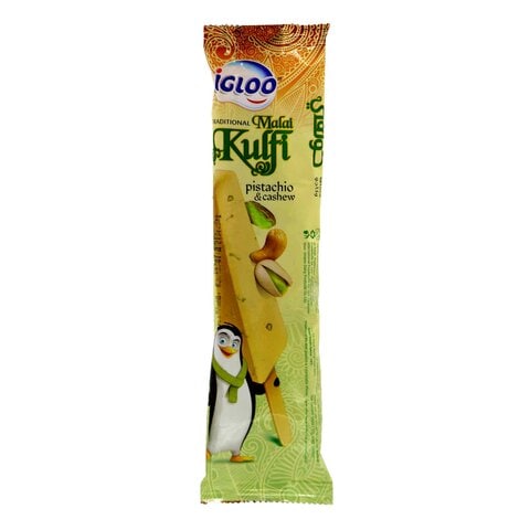 Buy Igloo Pistachio And Cashew Kulfi Ice Stick 75ml Online - Carrefour ...