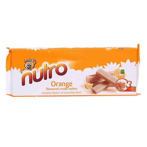 Buy Nutro Orange Cream Wafers 75g Online - Carrefour Kenya
