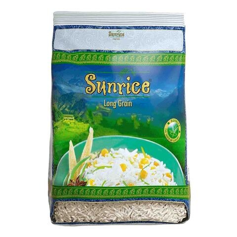 Buy Sunrice Long Grain White Rice 1kg Online - Carrefour Kenya