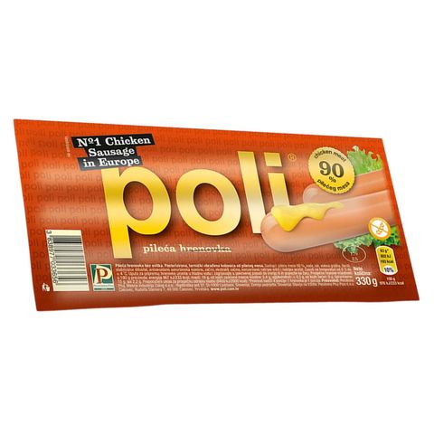 Perutnina Poli Chicken Frankfurter 330g price in UAE | Carrefour UAE ...