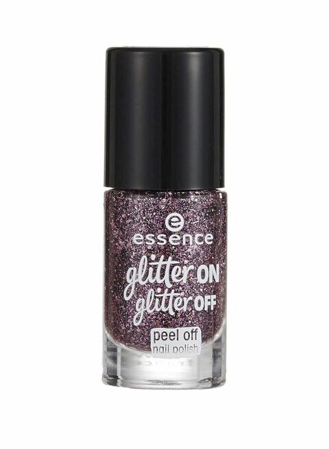 Essence Glitter On Glitter Off Peel Off Nail Polish 03 Party Queen 8ml ...