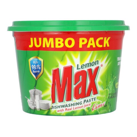 Buy lemon Max Dish Washing Paste Green 750 gr Online | Carrefour Pakistan