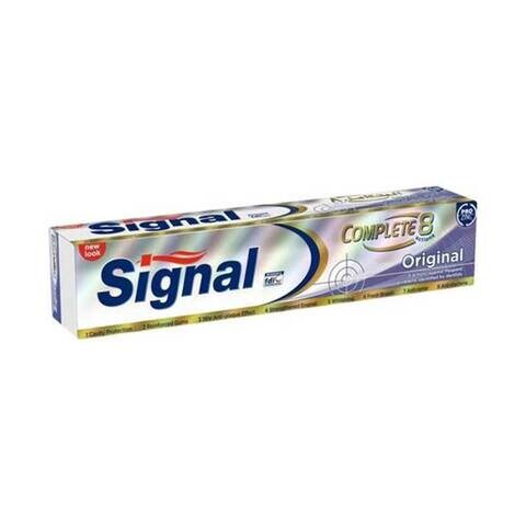 Signal Toothpaste Complete 8 - 75 Ml price in Egypt | Carrefour Egypt ...