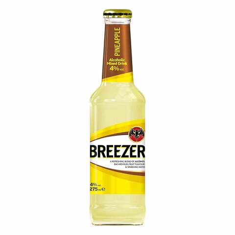 Buy Bacardi Breezer Pineapple Rum 275ml Online - Carrefour Kenya