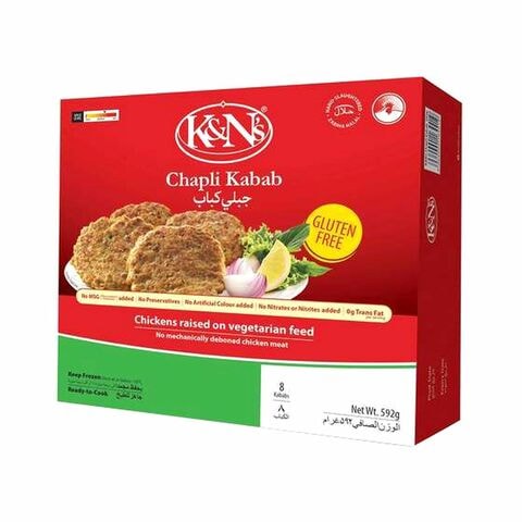 KNs Chapli Kabab 592g price in UAE | Carrefour UAE | supermarket kanbkam