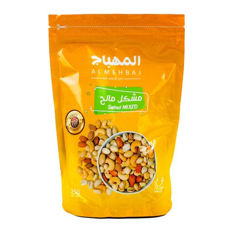 Mehbaj Salted Mixed 250g price in Saudi Arabia | Carrefour Saudi Arabia ...
