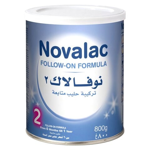 Novalac 2 Follow On Formula 6-12 Months 800g price in UAE | Carrefour ...