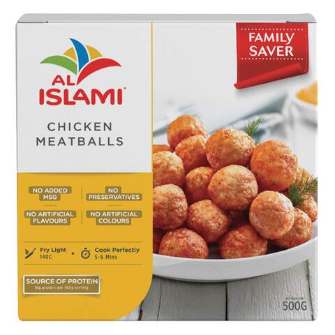 Al Islami Chicken Meat Balls 500g price in Kuwait | Carrefour Kuwait ...