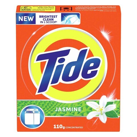 Tide Jasmine Scent Laundry Detergent Powder 110g price in UAE | Carrefour UAE | supermarket kanbkam