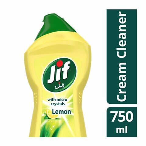 Buy Jif cleaning cream with microparticles lemon 750 ml Online - Shop ...