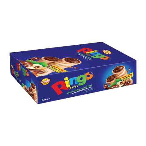 Teashop Ringo Chocolate Wafer Roll 16g 10+2 price in Saudi Arabia ...